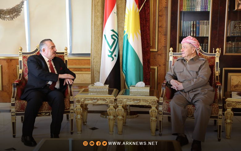 President Barzani receives the Iraqi Ambassador to the Hashemite ...