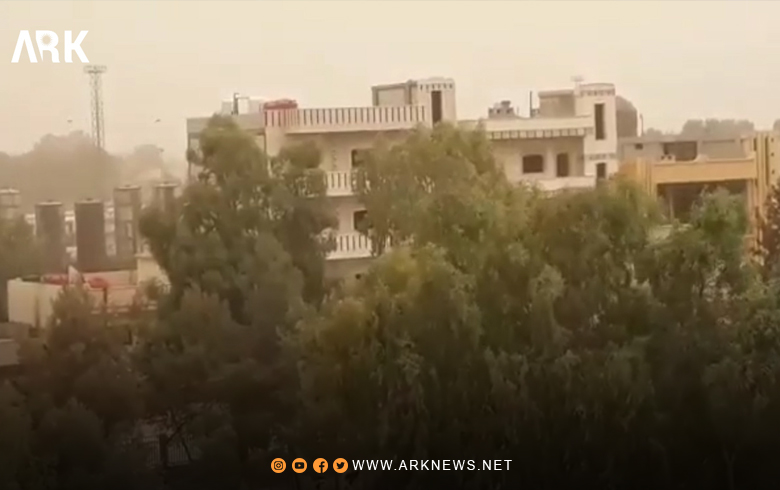 Dust storm hits Hasaka city in Syrian Kurdistan | ARK News