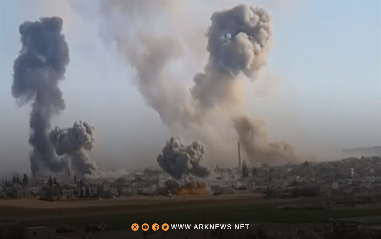 Turkish forces bombard with heavy artillery shells several villages in ...