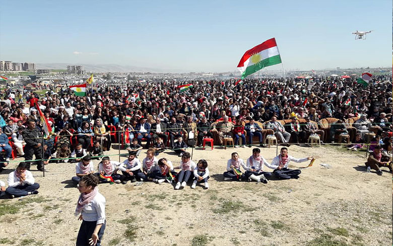 Domiz Organization of PDK-S celebrates Nawroz holiday | ARK News