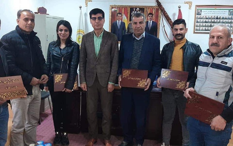 The Roj Organization of the Kurdistan Democratic Party - Syria honors a ...