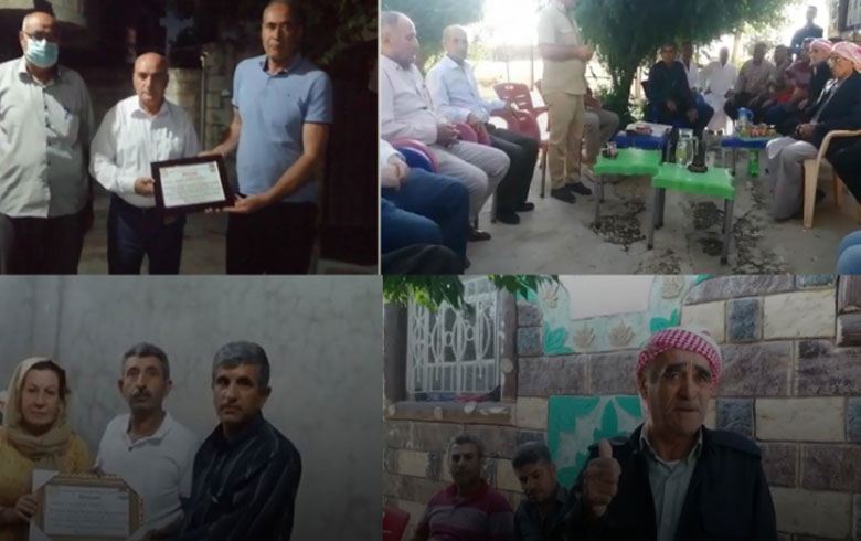 Derik: The Kurdistan Democratic Party - Syria honors a number of its ...