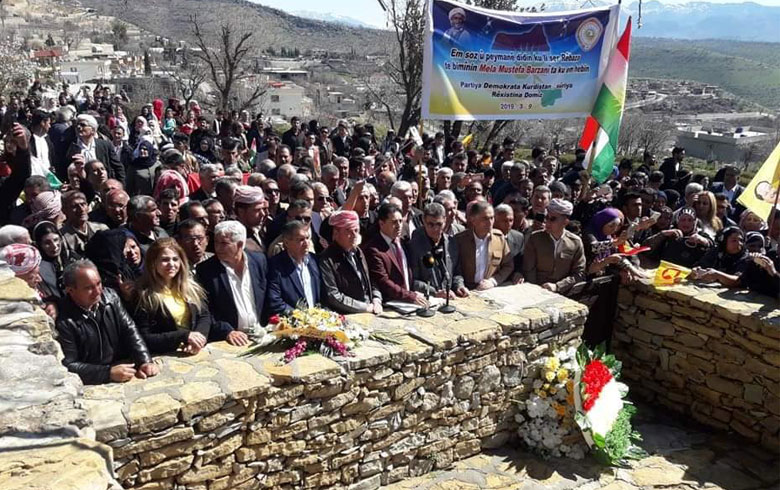 Domiz … Visit of a delegation from PDK-S to the shrine of the two ...