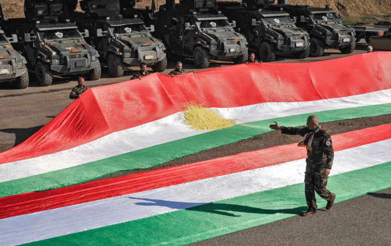 The international coalition supplies the Peshmerga with military ...