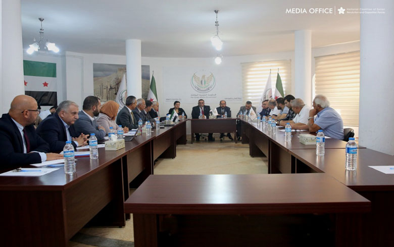 Coalition’ Political Committee Meets Syrian Interim Government | ARK News
